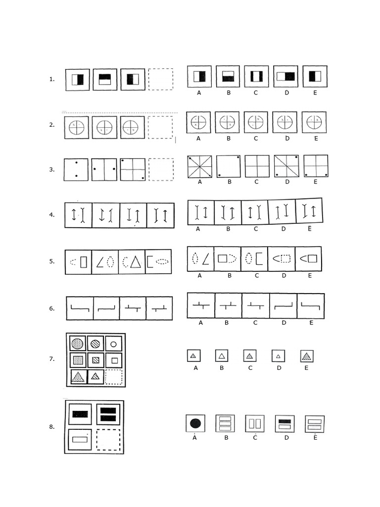 Latihan Soal Figural Fix | PDF