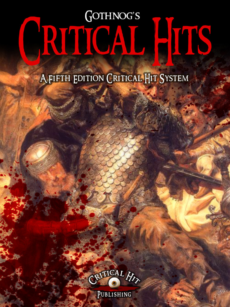 Critical Hits - 5th Edition - Final | PDF | Prosthesis | Odor