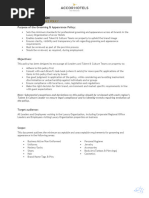 Housekeeping Grooming Policy Guidelines | PDF