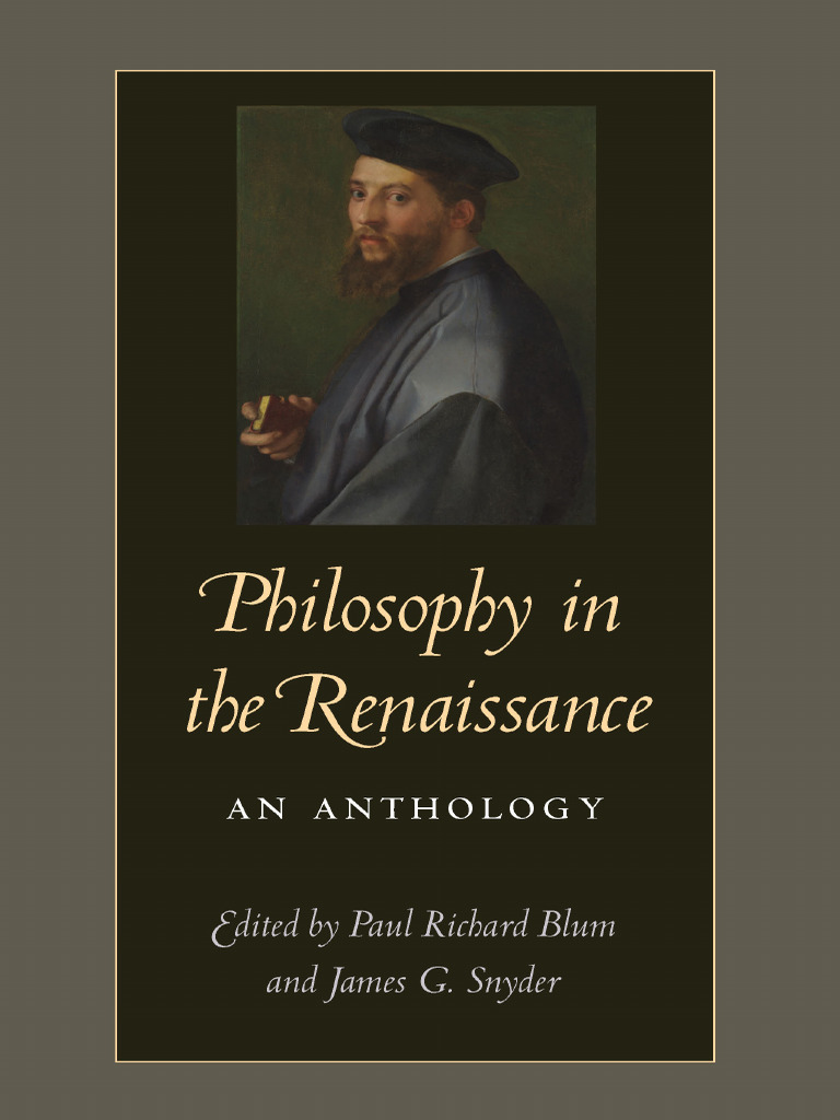 Philosophy in The Renaissan - (Z-Library) | PDF | Marsilio Ficino