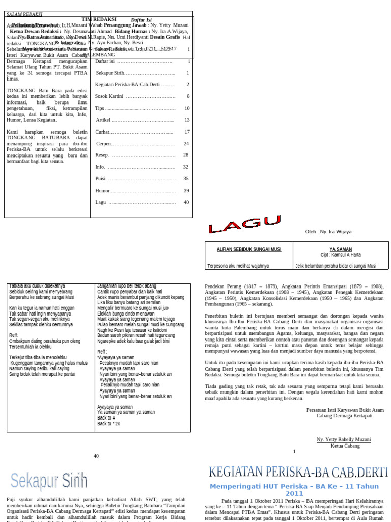Buletin Edisi Maret 4 | PDF
