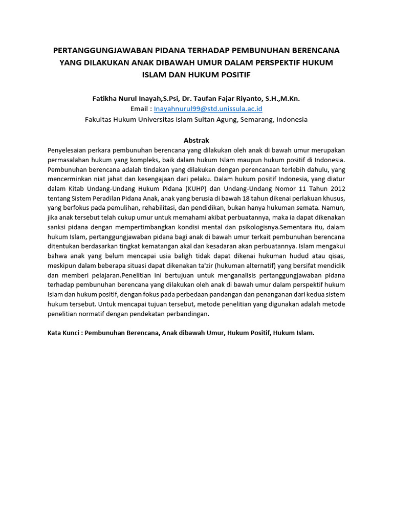 Fatikha Nurul Inayah - 20302300077-Jurnal | PDF