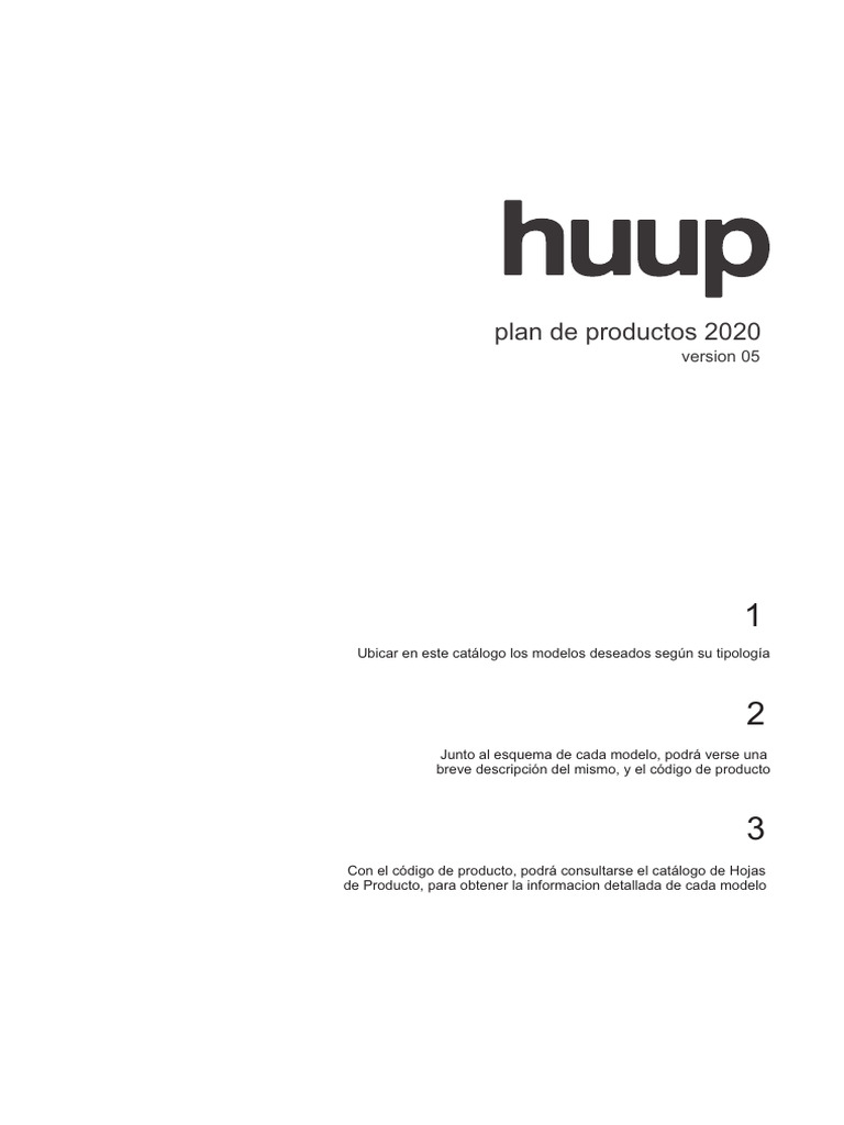 Huup Iluminacion Plan de Productos 2020 05 | PDF | Diodo emisor de luz ...