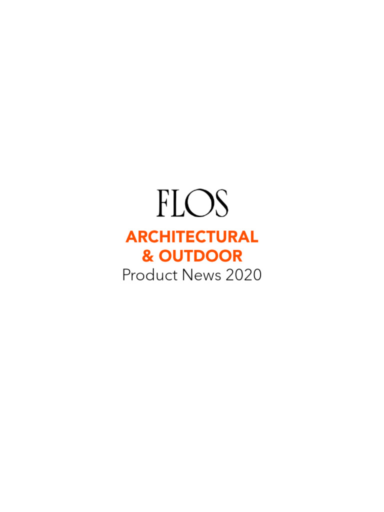 Flos-Architectural-Outdoor Product News 2020 | PDF | Optics | Light