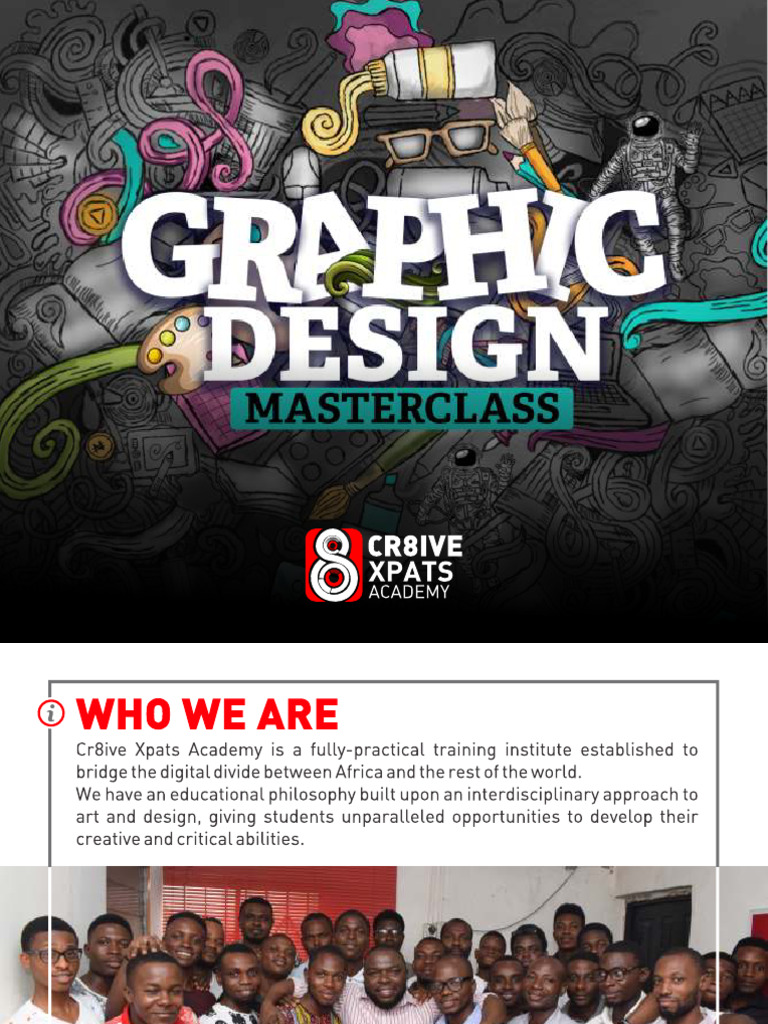 Cr8ive Xpats Academy Brochure-Graphic Design | PDF