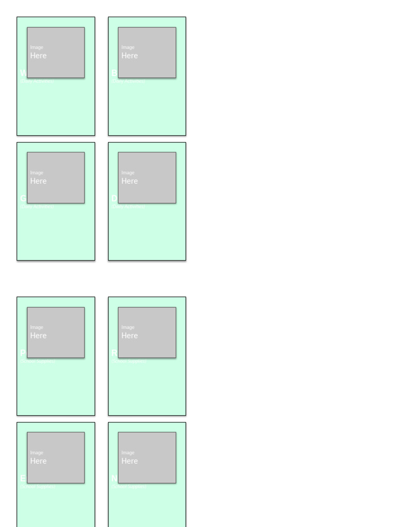 English Quartet Cards SMP Images | PDF