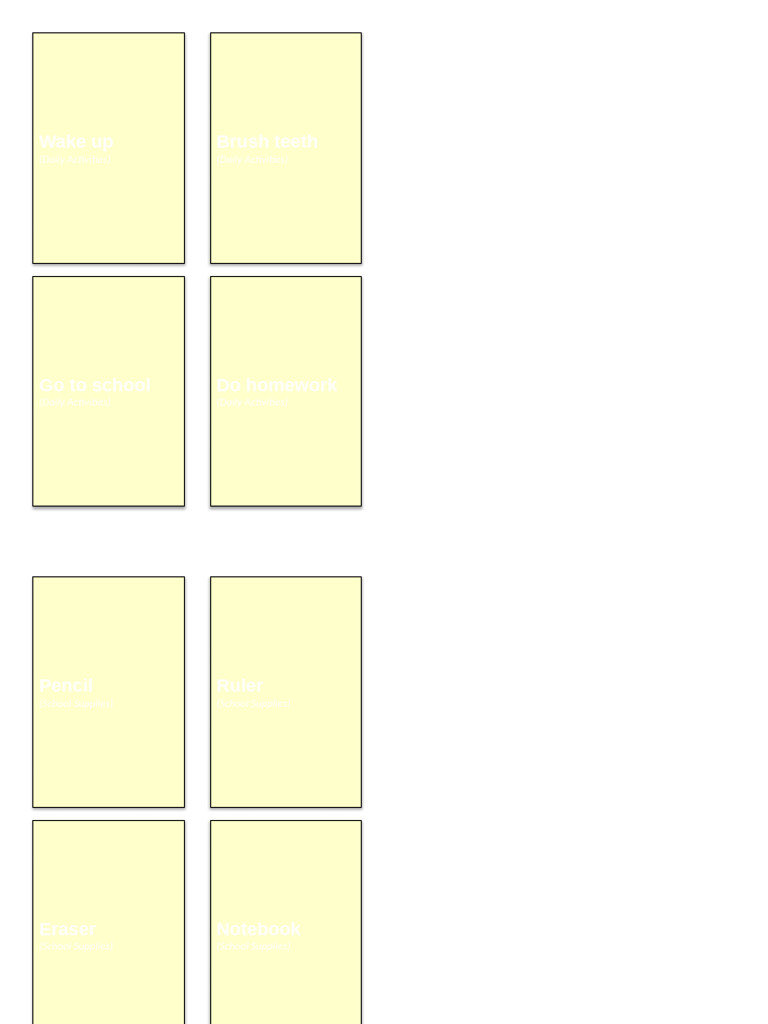 English Quartet Cards SMP | PDF