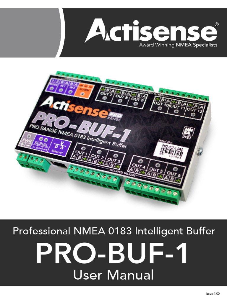 PRO BUF 1 User Manual Issue 1.00 | PDF | World Wide Web | Internet & Web