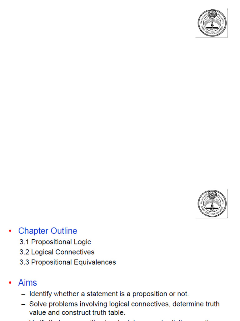 1 Logic | PDF