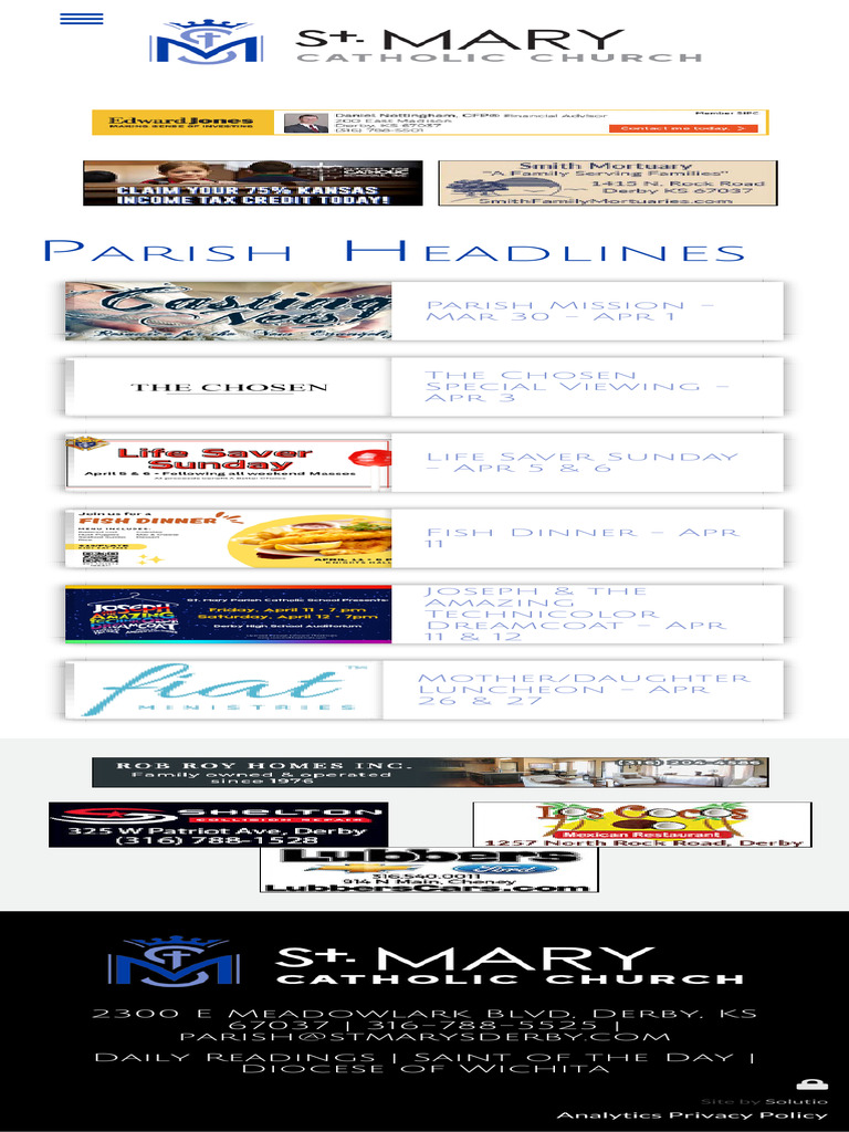 Parish Headlines | PDF