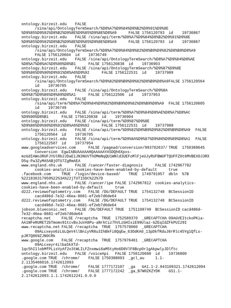 Cookies Edge Dev Default | PDF