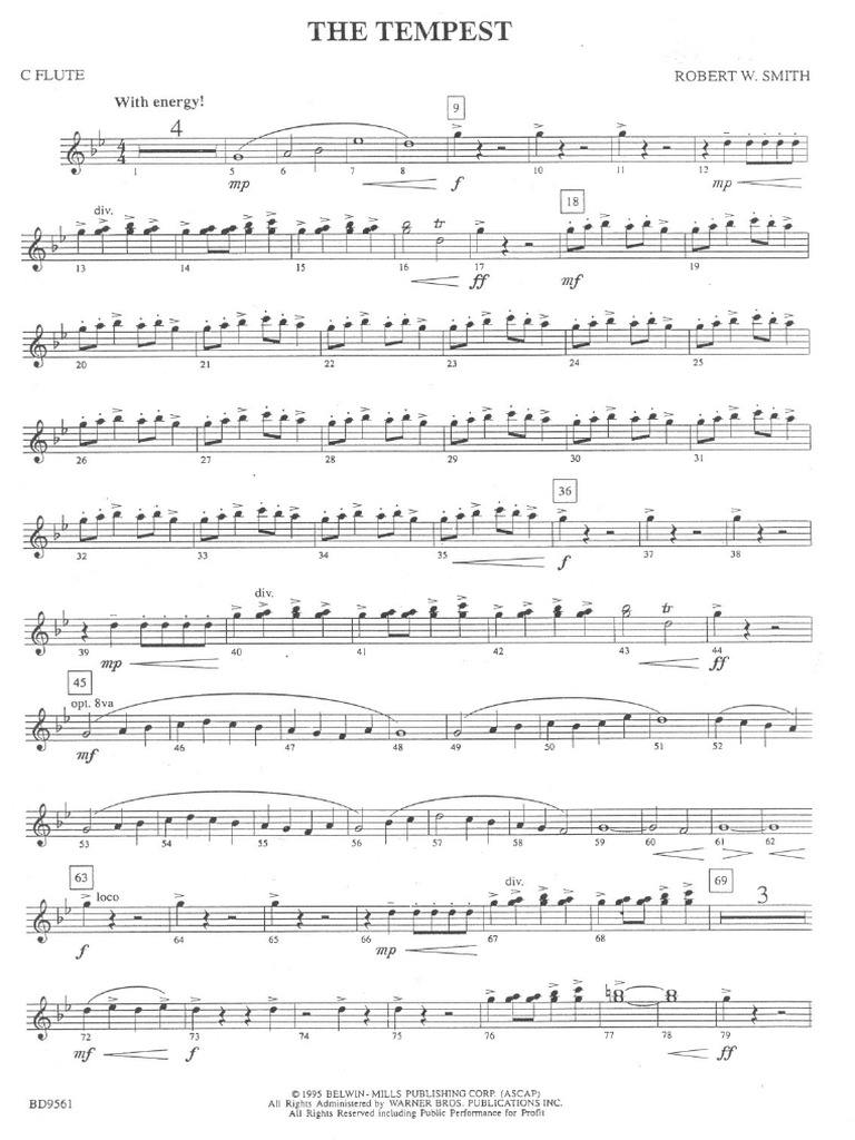 The Tempest Grade 1-Parts | PDF
