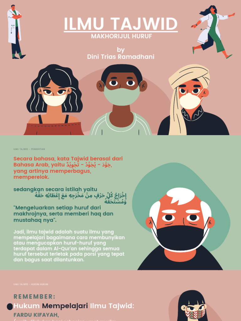 Ilmu Tajwid - Makhorijul Huruf | PDF
