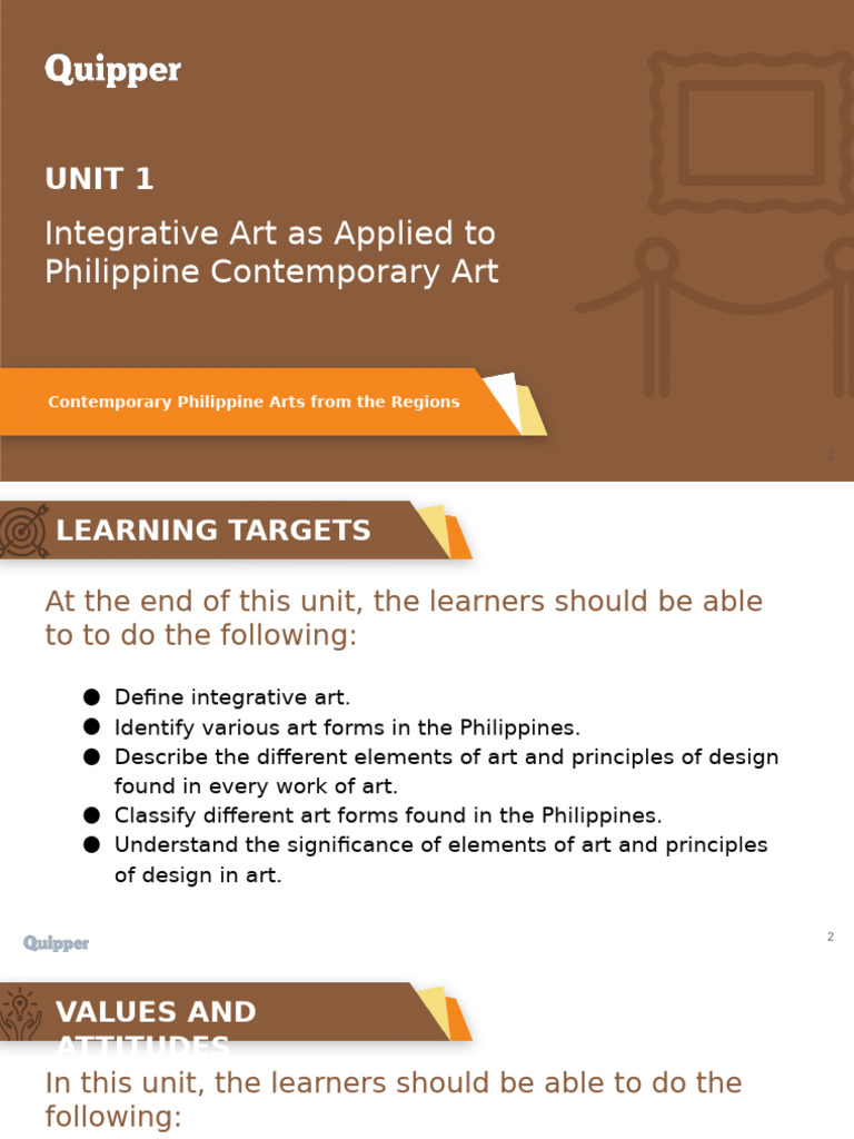 CPAR 11 12 Q3 0101 Integrative Art As Applied To Philippine ...