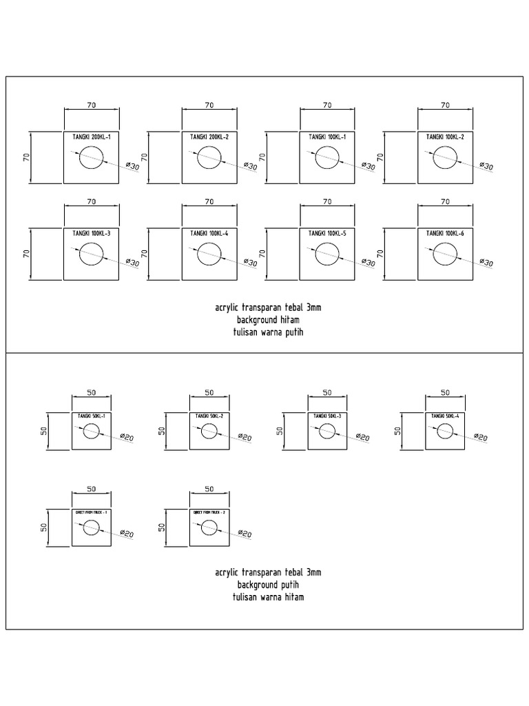 Name Plate Lampu Indicator | PDF
