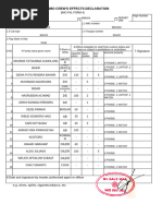 IMO FAL Form 2 - Cargo Declaration | PDF