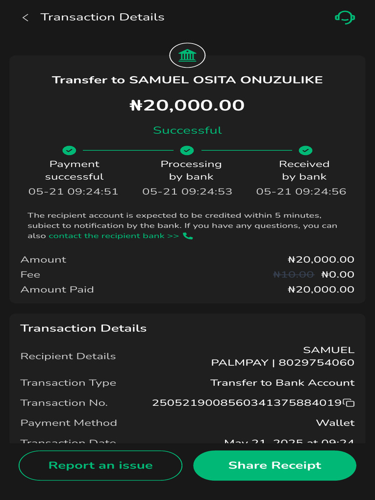 Transaction Details - SlipCraft 5 | PDF