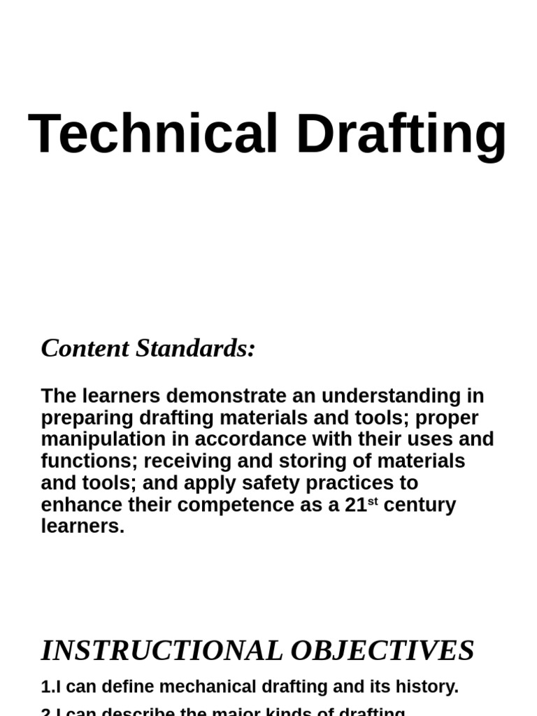 Understanding Technical Drafting | PDF | Technical Drawing