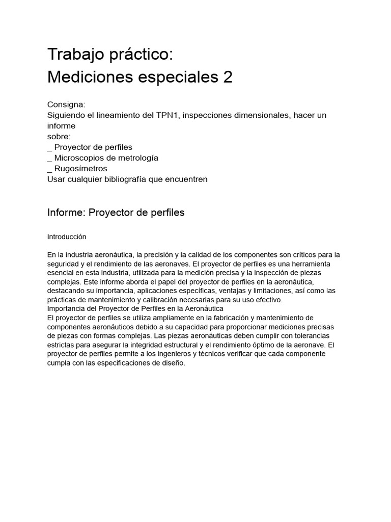 TP Nro 3 Mediciones 2-1 | PDF | Calibración | Metrología