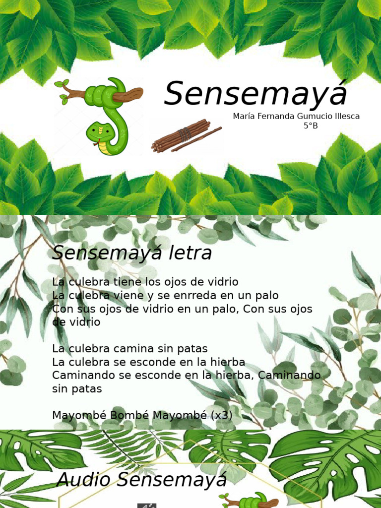 Sensemayá Final | PDF