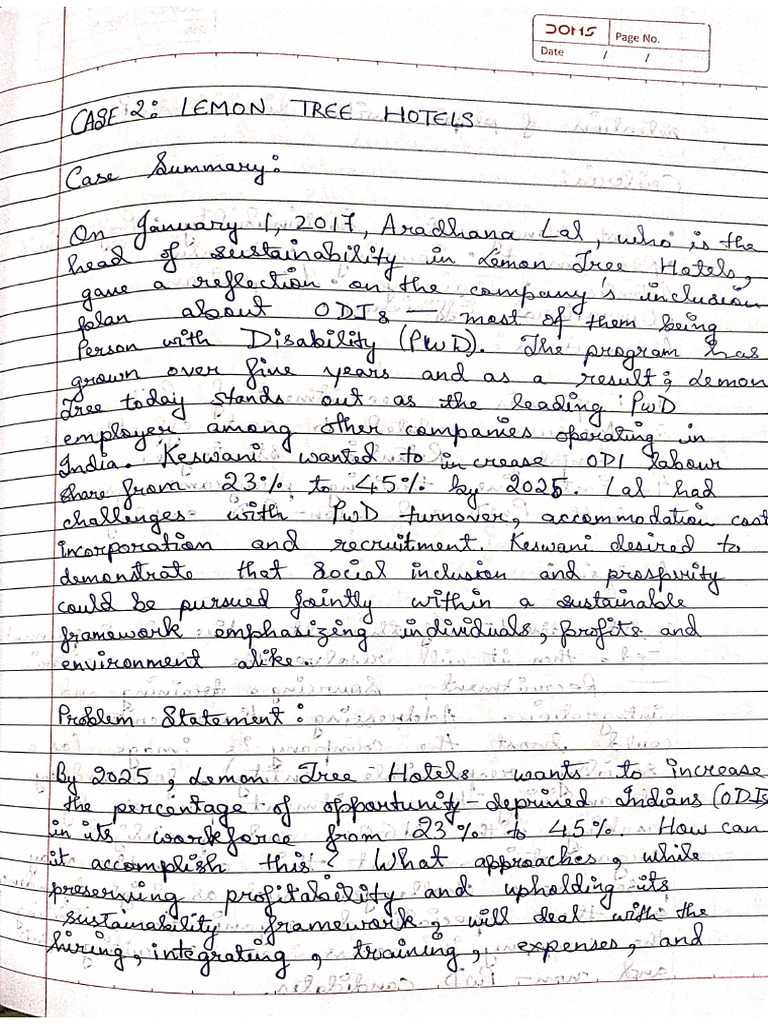 Pom Case Studies (All) | PDF