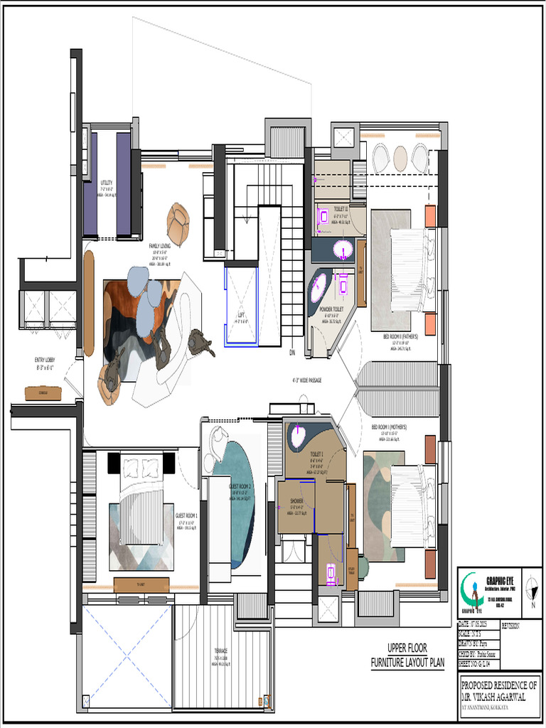 Revised Layout - Upper Floor Plan 02 | PDF