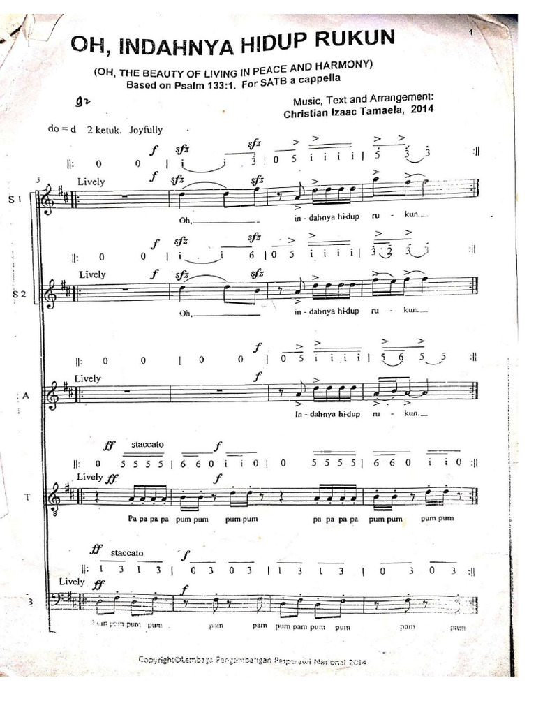 1oh Indahnya Hidup Rukun Klat | PDF