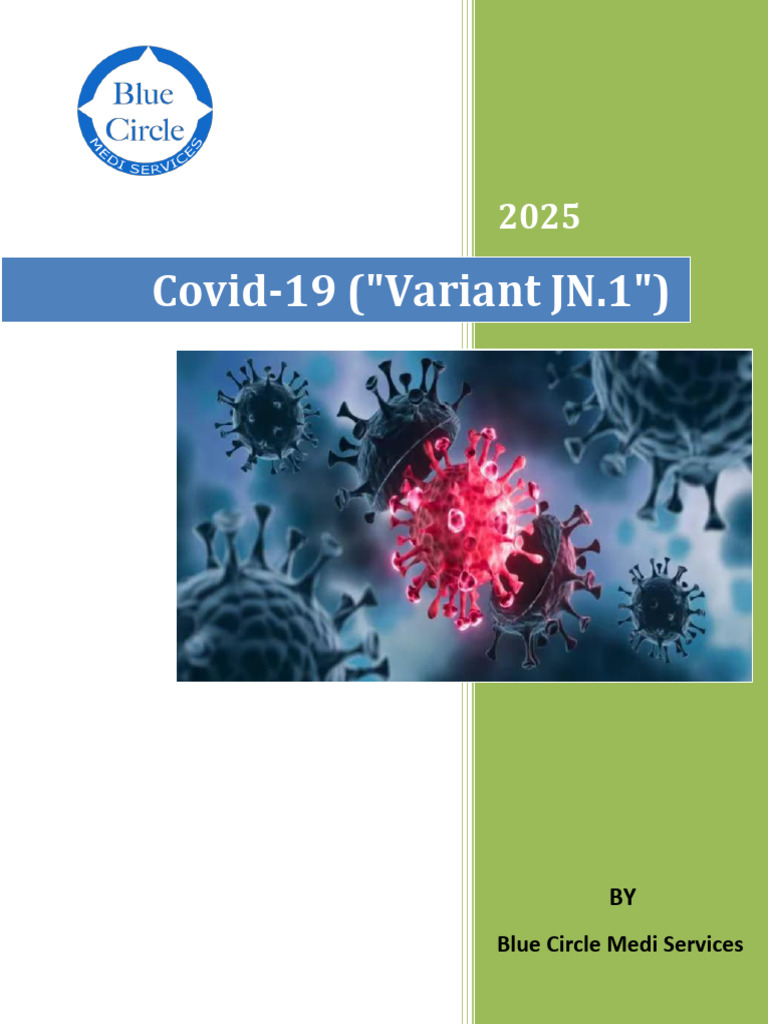 Advisory On Covid19 JN1 Variant 2025 | PDF | Hand Washing | Diseases And Disorders