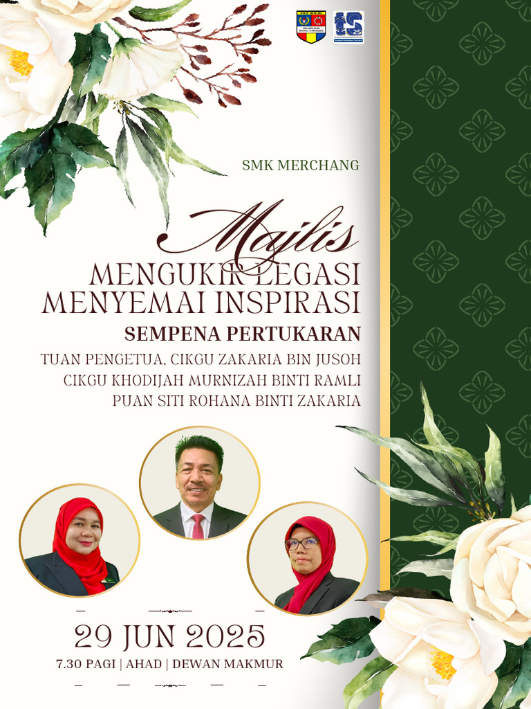 Majlis Mengukir Legasi SMK Merchang | PDF