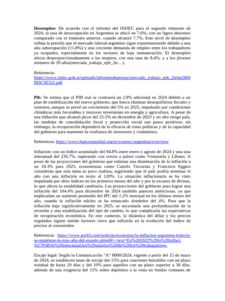 Angel 289.064.867 | PDF | Inflación | Deuda