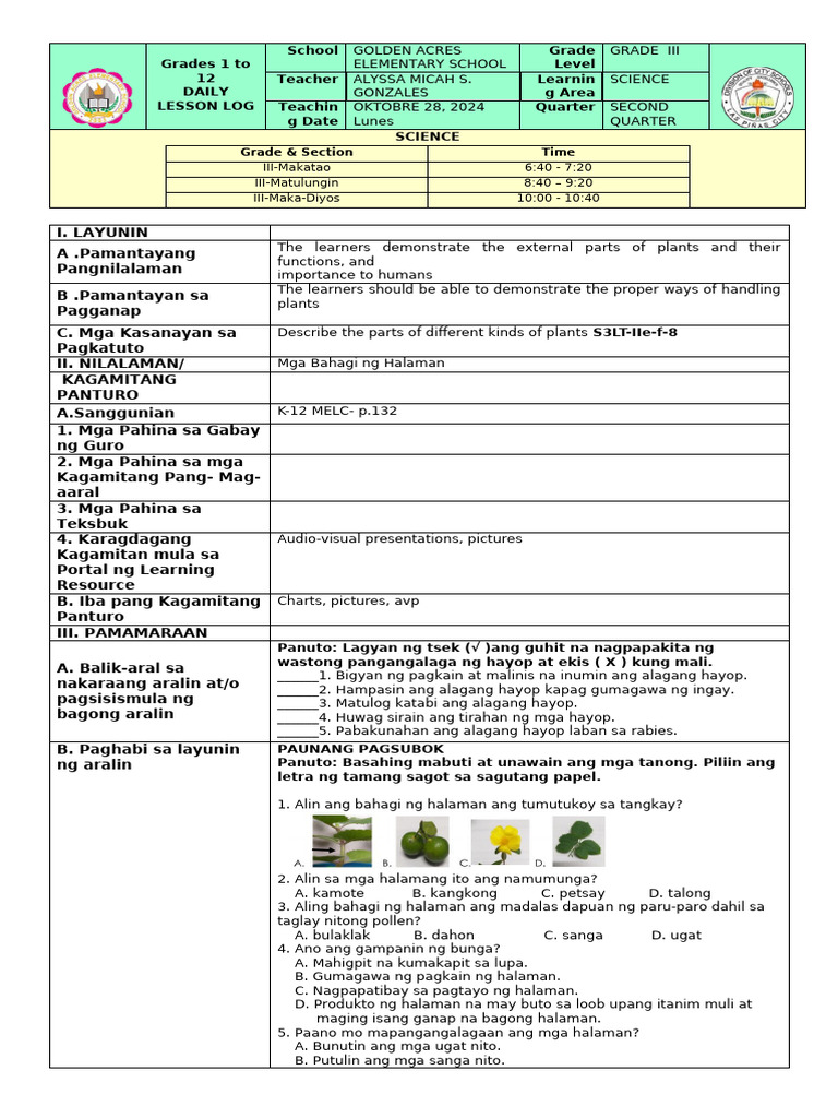 Science - Week 5 | PDF