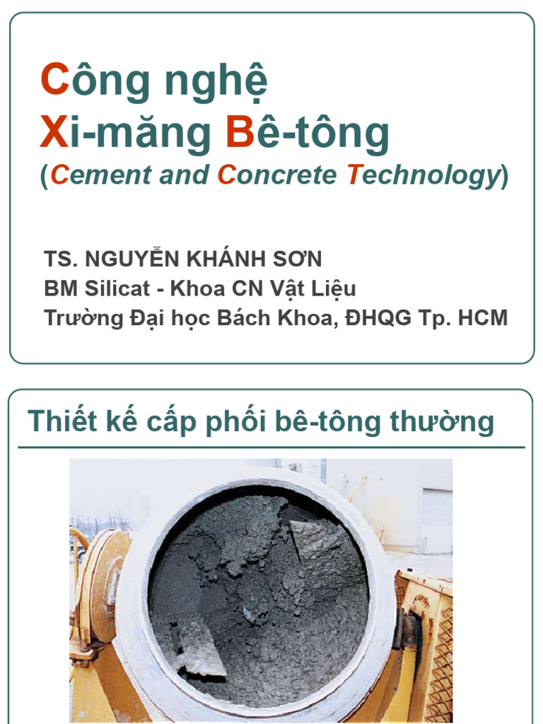 Ch5-Tk Cap Phoi Betong | PDF