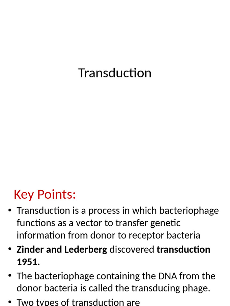 Transduction Topic From Pharmaceutical Biotechnology | PDF
