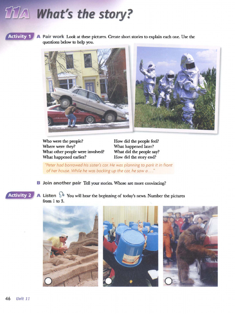 Let's Talk 3 Unit 11 HW | PDF