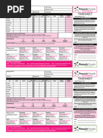 DCF Work Calendar Form CF-ES 3007 | PDF