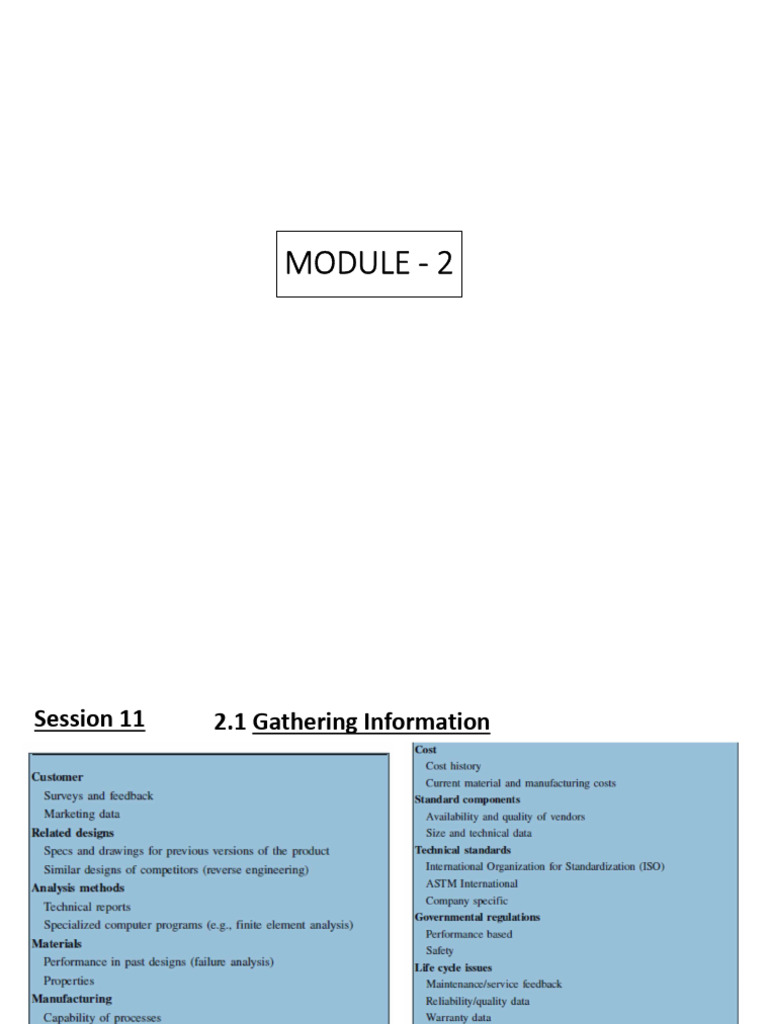 BCG602 - DPP - Module2 - Notes | PDF | Conceptual Model | Data