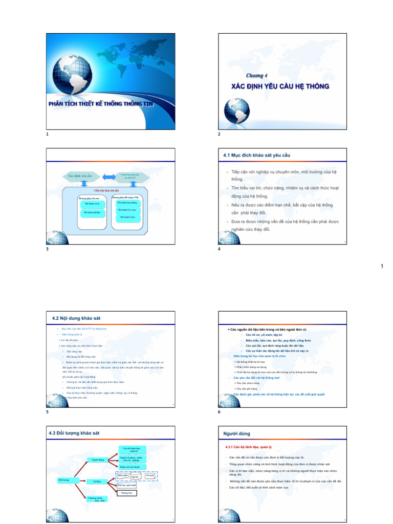PTTKHTTT - c4 - Xac Dinh Yeu Cau He Thong | PDF