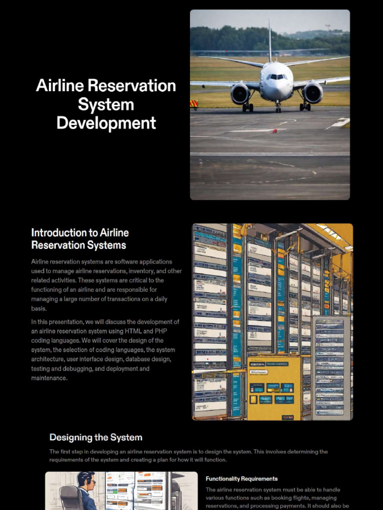 Airline Reservation System | PDF