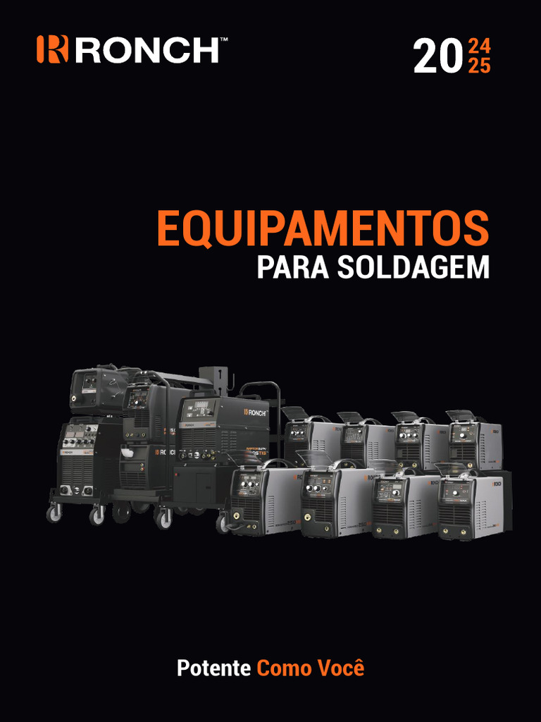 Equipamentos de Soldagem Ronch: Potência e Versatilidade | PDF ...