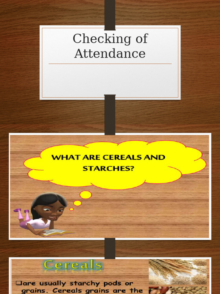 Cereals and Starch | PDF