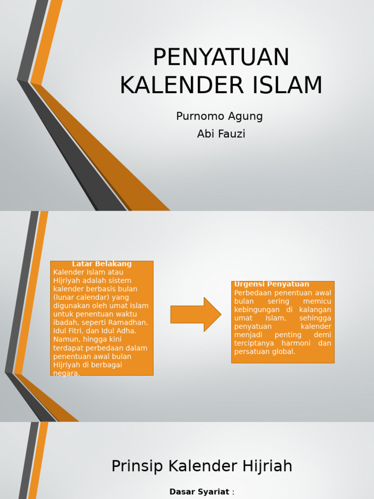 Penyatuan Kalender Islam Global | PDF