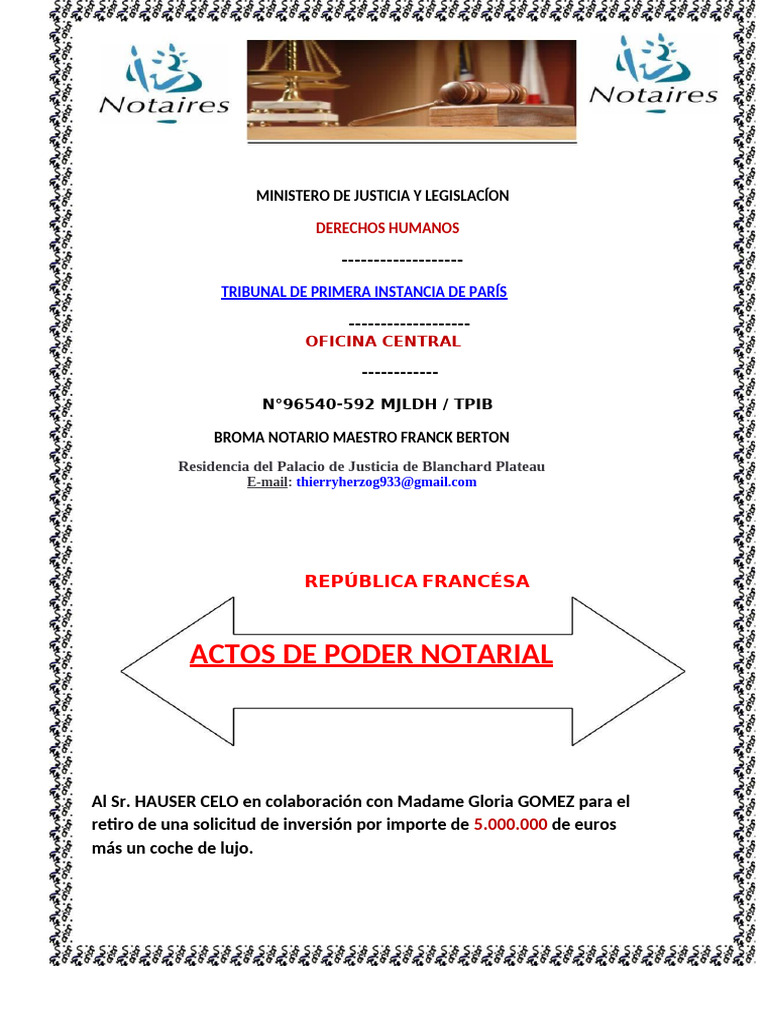 Procuration Colis | PDF