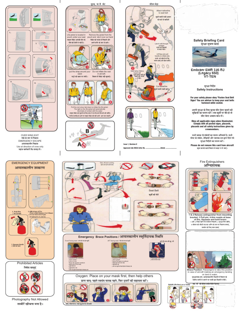 Arrow Briefing Card Rev1 | PDF | Safety | Aviation