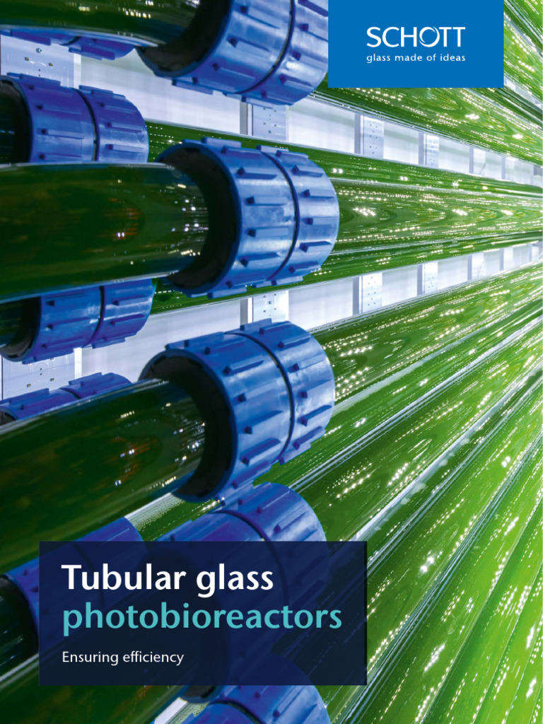 Tubular Glass Photobioreactors Overview | PDF | Materials | Applied And ...