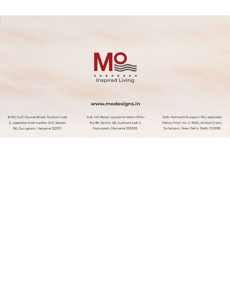 MO Designs Famous Spaces Catalogs | PDF