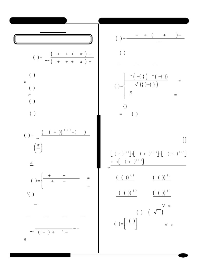 Naryana 20. Limits, Continuity & Differentiability Final (91-112) | PDF | Function (Mathematics ...