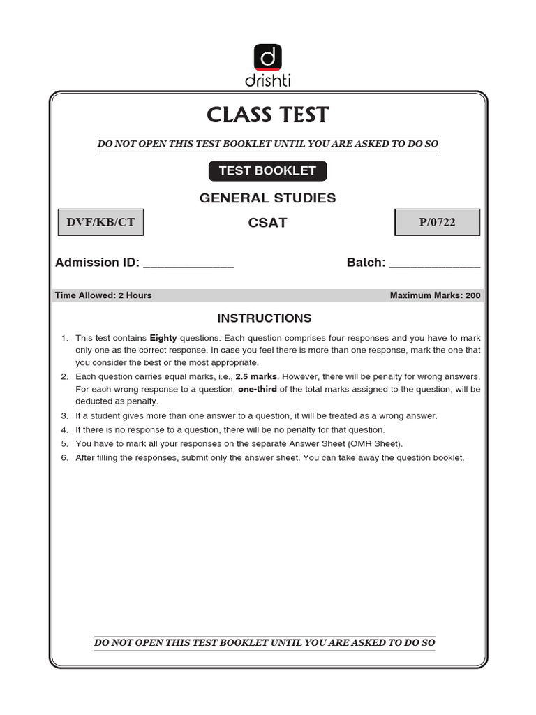 Class Test 2 Question Paper20250602 212035 | PDF