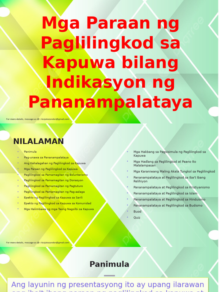 GMRC 7 Q3 5A Mga Paraan NG Paglilingkod Sa Kapuwa Bilang Indikasyon NG ...