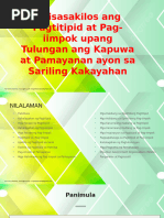 GMRC 7 Q2 6A Mga Paraan NG Pamilya Sa Wastong Pagtugon Sa Pagbabago NG Klima | PDF