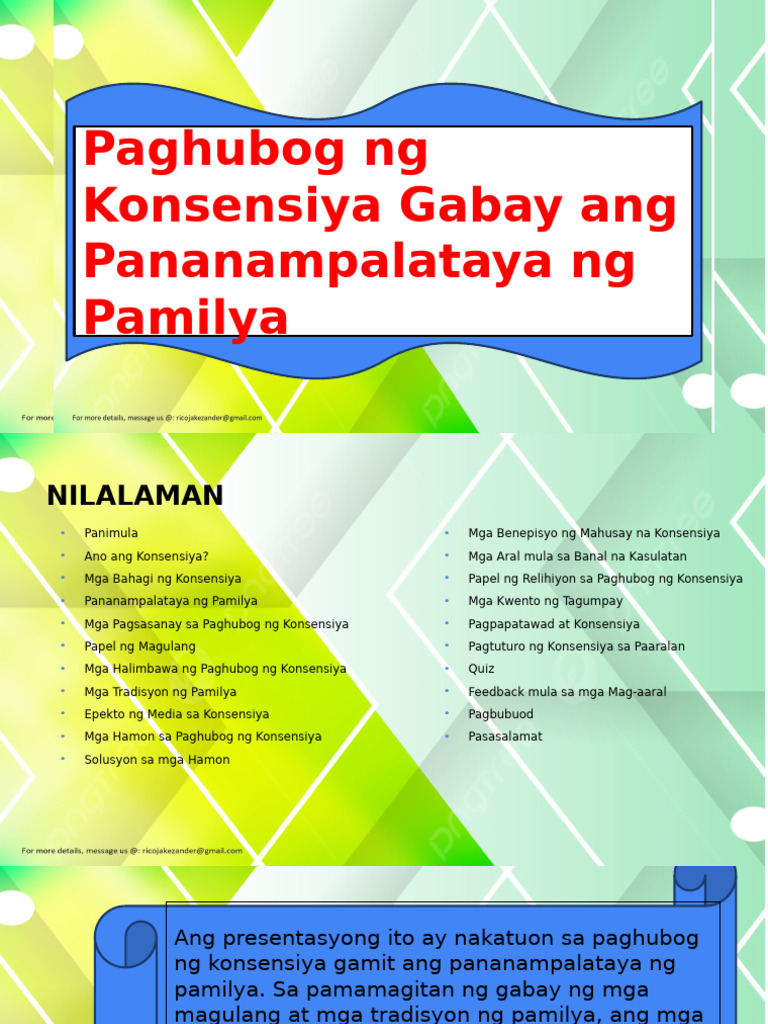 GMRC 7 Q2 5C Paghubog NG Konsensiya Gabay Ang Pananampalataya NG Pamilya | PDF